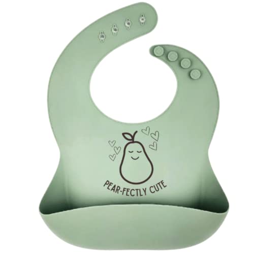 Silicon baby bibs (Green)