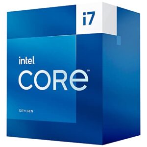 intel core i7-13700 desktop processor 16 cores (8 p-cores + 8 e-cores) 30mb cache, up to 5.2 ghz