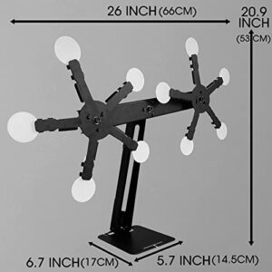 Atflbox Resetting and Rotate The Metal Shooting Target for Airsoft BB Guns, Dueling Tree and Double Star