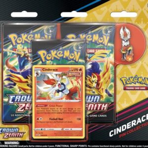 Pokemon TCG: Crown Zenith Pin Collection (One at Random) …