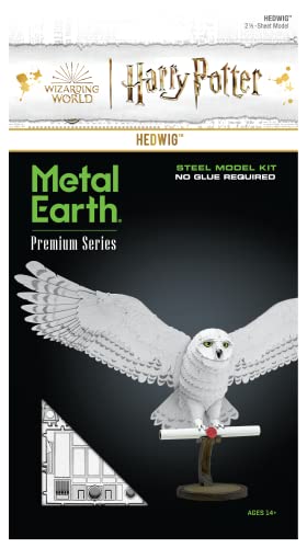 Metal Earth Premium Series Harry Potter Hedwig 3D Metal Model Kit Fascinations