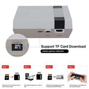 Retro Classic Game Console, 621 Different Classic Games, with TF Card, HDMI Classic Retro Game Console,Classic Game Play, Retro Game Play, Nostalgic Game Play HDMI Output