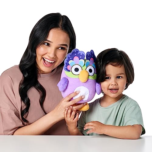 Bluey Chattermax 10" Plush Toy Press The Belly to Hear Sound Effects and Record Your Voice | Amazon Exclusive