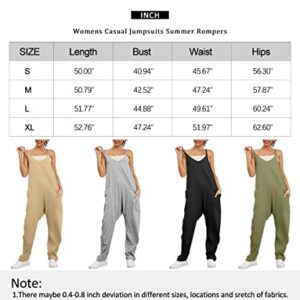 AUTOMET Beach Vacation Fashion Outfits 2023 Casual Jumpsuits for Women Trendy Spring Summer Clothes Rompers Loose Overalls Jumpers