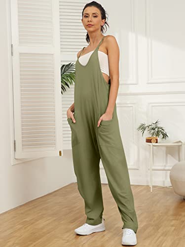 AUTOMET Beach Vacation Fashion Outfits 2023 Casual Jumpsuits for Women Trendy Spring Summer Clothes Rompers Loose Overalls Jumpers