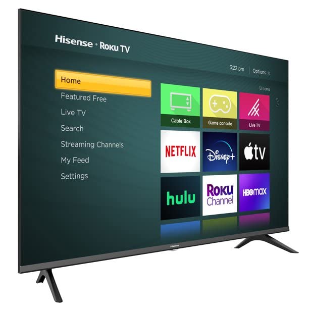 Hisense 32-Inch Class HD 720p Smart LED TV H4030F Series Motion Rate 120 Game Mode DTS TruSurround Sound Compatible with Alexa & Google Assistant 32H4030F3 (Renewed)