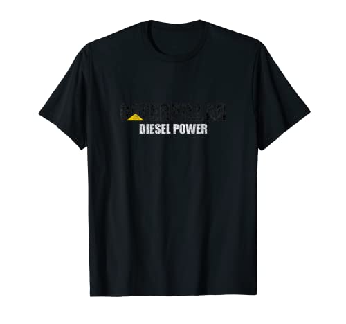 Excavator Operator Construction I Love Diesel Power CA T-Shirt