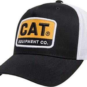 Caterpillar Men's Cat Equipment 110 Cap, Black, One Size