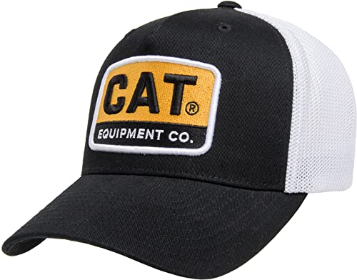 Caterpillar Men's Cat Equipment 110 Cap, Black, One Size