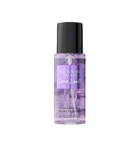 victoria's secret love spell body mist sprays travel size 2.5oz (love spell)