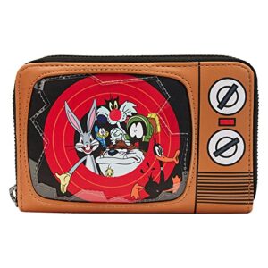 looney tunes that’s all folks zip around wallet