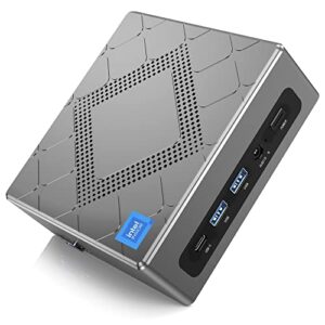 kamrui mini pc intel 11th gen i5-11320h(up to 4.5 ghz) windows 11 pro, mini computers 16gb ram 512gb ssd, mini desktop computer super fast wifi bt type-c usb3.0 4k uhd triple display vesa home office