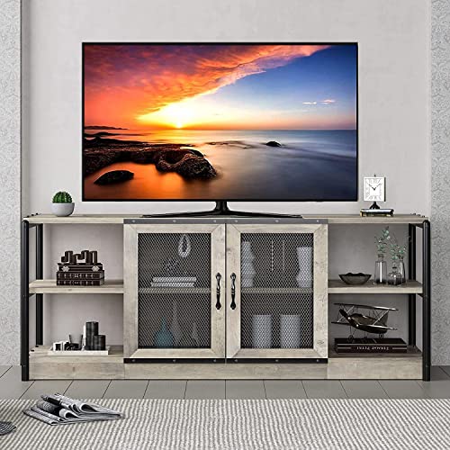 Amyove TV Stand, Grey