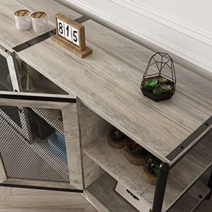 Amyove TV Stand, Grey