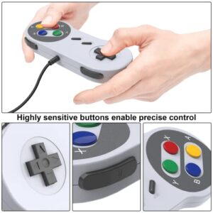 16 Bit Handheld Controller Gamespad Handle for HD821 Games Console