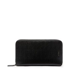 TUMI Nassau Travel Wallet - Black Embossed