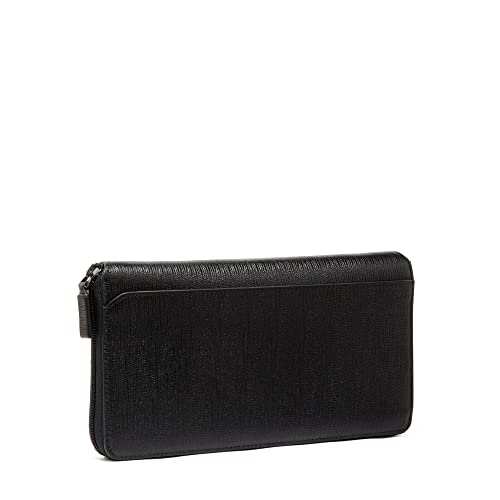 TUMI Nassau Travel Wallet - Black Embossed