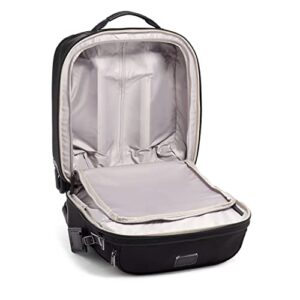 TUMI Voyageur Oxford Compact Carry On Suitcase - Luggage for Women & Men with Wheels - Black & With Gunmetal Hardware