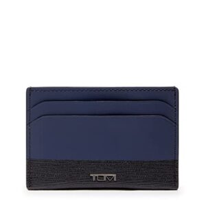 tumi nassau slim card case - navy/black