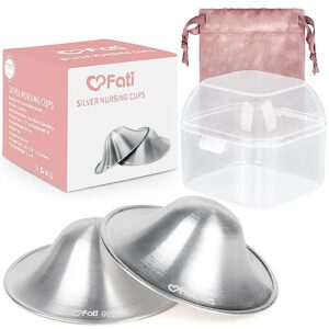 original silver nursing cups, nipple covers for breastfeeding, nipple shields for nursing newborns, breastfeeding essentials healing cups for sore nipple relief, newborn essentials must haves-regular