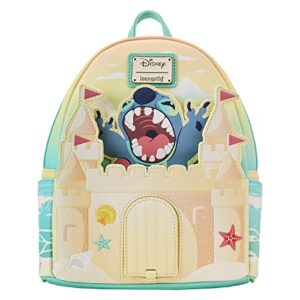 loungefly disney stitch sandcastle beach surprise - keychain