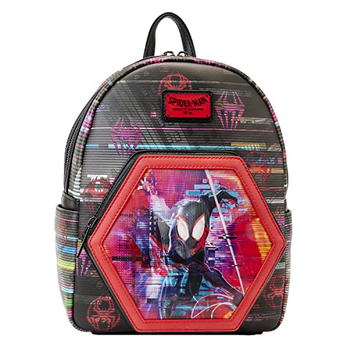 Loungefly Marvel Across the Spider-Verse Lenticular Double Strap Shoulder Bag