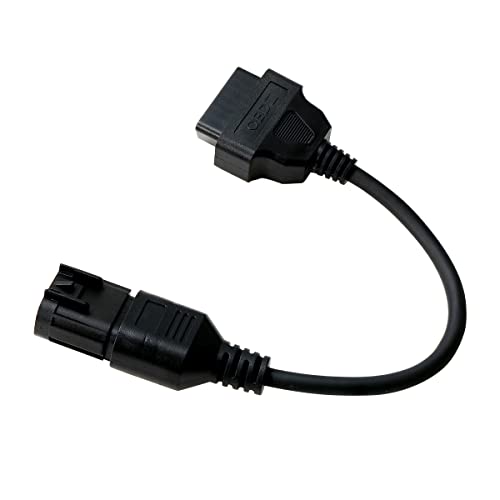 16 pin Female to 8 pin Polaris CAN EOBD OBD2 OBDII Diagnostic Connector Cable Compatible with Polaris ATV Motorcycle Slingshot,XTPTFABS (Only Cable)