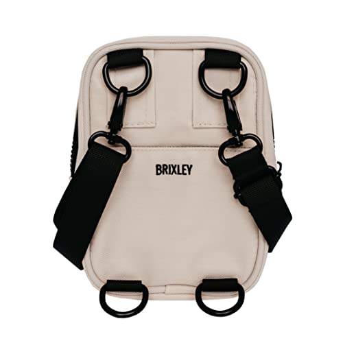 Brixley Crossbody Bag Sling Purse for Women Men Girls Travel, Multi Position Fanny Back Pack