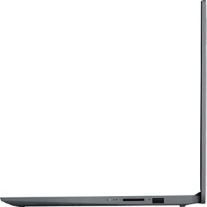 Lenovo IdeaPad 1 15.6" Laptop (2023 Model), AMD Dual-core Athlon 3050U Processor (up to 3.20 GHz, Beats i3-1005G1), 4GB RAM, 128GB SSD, Wi-Fi 6, Bluetooth, Long Battery, Win 11 S+MarxsolCables