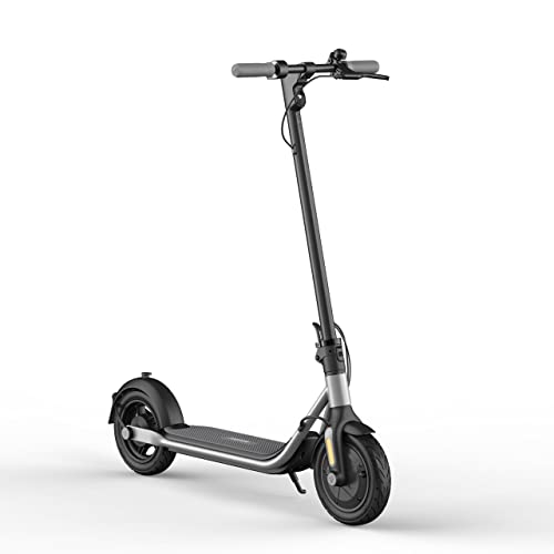 Segway Ninebot D18W Electric KickScooter- 250W Motor, 11.2 Miles Range & 15.5MPH, w/t 10" Pneumatic Tires, Dual Brakes, Commuting Electric Scooter for Adults & Teens