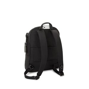 TUMI Voyageur Halsey Backpack - Men's & Women's Backpack for Travel - Laptop Backpack for Everyday Use - Black & Gunmetal