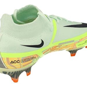 Nike Phantom GT2 Elite DF FG Mens Football Boots CZ9889 Soccer Cleats (UK 12 US 13 EU 47.5, Barely Green Blackened Blue 343)