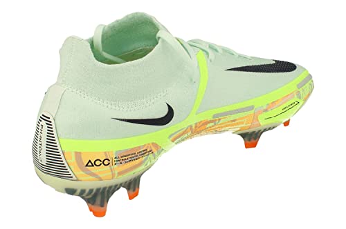 Nike Phantom GT2 Elite DF FG Mens Football Boots CZ9889 Soccer Cleats (UK 12 US 13 EU 47.5, Barely Green Blackened Blue 343)