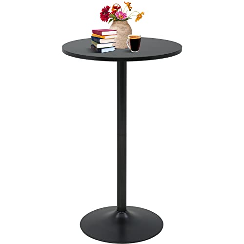 MGHH Modern Bar Table, Kitchen Dining Table Round Pub Table Hydraulic Dining Room Home Kitchen Table Bar Top Table Tall Table