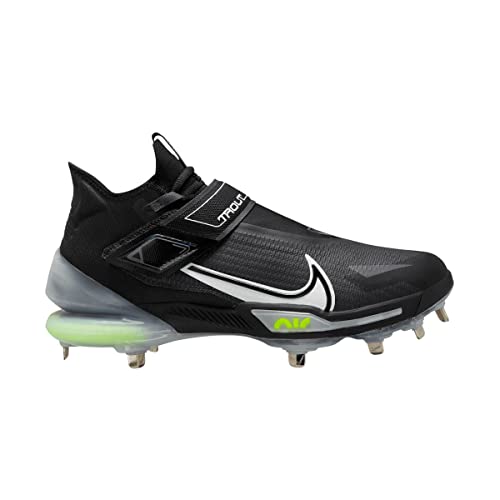 Nike Force Zoom Trout 8 Elite Metal Baseball Cleats Black | Gray Size 8 Medium