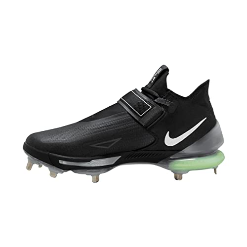 Nike Force Zoom Trout 8 Elite Metal Baseball Cleats Black | Gray Size 8 Medium