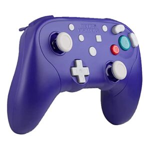 Retro Fighters BattlerGC Wireless Controller - Gamecube, Game Boy Player, Switch & PC Compatible (Blue/Purple)