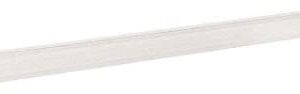 ALAEVER Heavy Duty 24 Inch Replacement Bathroom Towel Bar Rod Spring Loaded End Clear Color