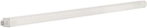 ALAEVER Heavy Duty 24 Inch Replacement Bathroom Towel Bar Rod Spring Loaded End Clear Color