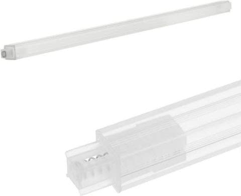 ALAEVER Heavy Duty 24 Inch Replacement Bathroom Towel Bar Rod Spring Loaded End Clear Color