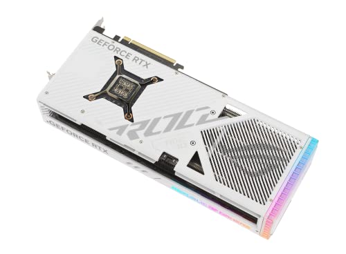 ASUS ROG Strix GeForce RTX™ 4080 White OC Edition Gaming Graphics Card (PCIe 4.0, 16GB GDDR6X, HDMI 2.1a, DisplayPort 1.4a)