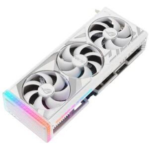 ASUS ROG Strix GeForce RTX™ 4080 White OC Edition Gaming Graphics Card (PCIe 4.0, 16GB GDDR6X, HDMI 2.1a, DisplayPort 1.4a)