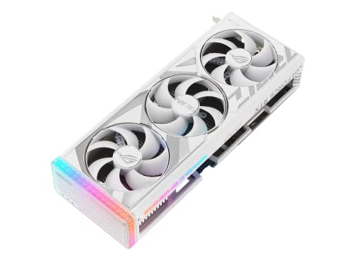 ASUS ROG Strix GeForce RTX™ 4080 White OC Edition Gaming Graphics Card (PCIe 4.0, 16GB GDDR6X, HDMI 2.1a, DisplayPort 1.4a)