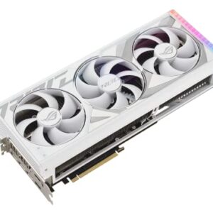 ASUS ROG Strix GeForce RTX™ 4080 White OC Edition Gaming Graphics Card (PCIe 4.0, 16GB GDDR6X, HDMI 2.1a, DisplayPort 1.4a)