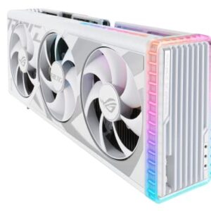 ASUS ROG Strix GeForce RTX™ 4080 White OC Edition Gaming Graphics Card (PCIe 4.0, 16GB GDDR6X, HDMI 2.1a, DisplayPort 1.4a)