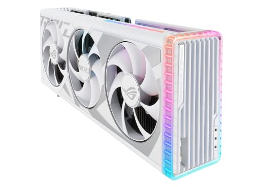 ASUS ROG Strix GeForce RTX™ 4080 White OC Edition Gaming Graphics Card (PCIe 4.0, 16GB GDDR6X, HDMI 2.1a, DisplayPort 1.4a)