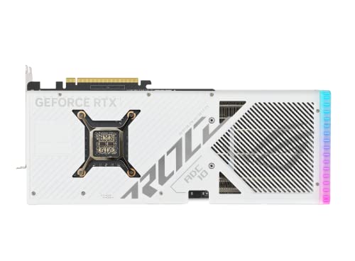 ASUS ROG Strix GeForce RTX™ 4080 White OC Edition Gaming Graphics Card (PCIe 4.0, 16GB GDDR6X, HDMI 2.1a, DisplayPort 1.4a)