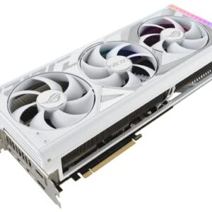 ASUS ROG Strix GeForce RTX™ 4080 White OC Edition Gaming Graphics Card (PCIe 4.0, 16GB GDDR6X, HDMI 2.1a, DisplayPort 1.4a)