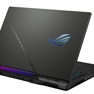 ASUS ROG Strix Scar 17 (2023) Gaming Laptop, 17.3” QHD 240Hz/3ms, 100% DCI-P3 Display, GeForce RTX 4080, AMD Ryzen 9 7945HX, 32GB DDR5, 1TB PCIe SSD, Wi-Fi 6E, Windows 11 Pro, G733PZ-XS96,Off Black