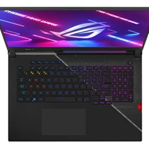 ASUS ROG Strix Scar 17 (2023) Gaming Laptop, 17.3” QHD 240Hz/3ms, 100% DCI-P3 Display, GeForce RTX 4080, AMD Ryzen 9 7945HX, 32GB DDR5, 1TB PCIe SSD, Wi-Fi 6E, Windows 11 Pro, G733PZ-XS96,Off Black